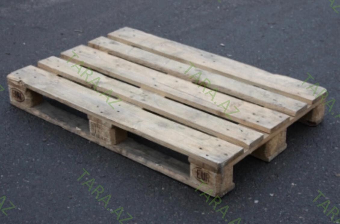 Taxta palet 80x120 sm EPAL (2 ci sort) | Paletlər | TARA.AZ